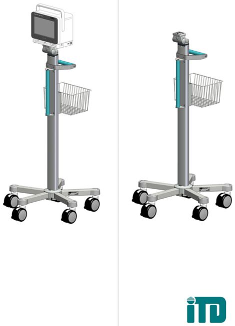 IntelliVue MX500/MX550 ITD Roll Stand Mount | Philips