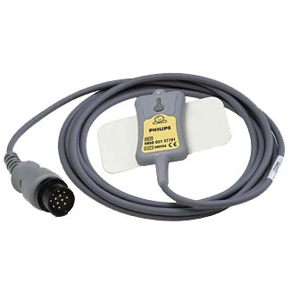 Philips - DECG Reusable Legplate Adapter GE 119 cable Direct ECG