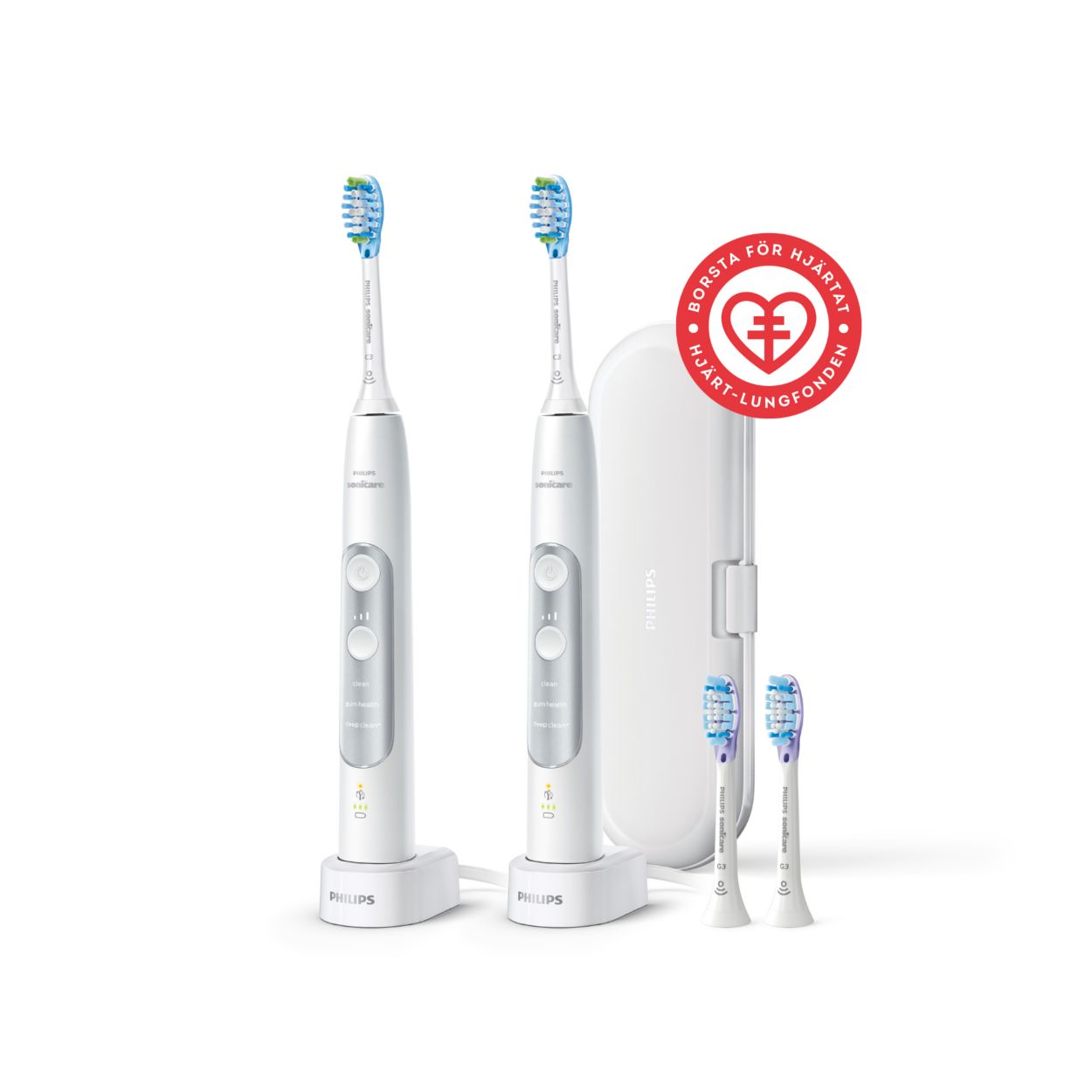 ExpertClean 7300 Sonisk eltandborste med app HX9611/19 | Philips