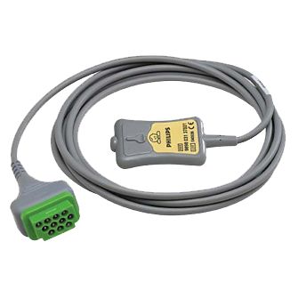 Philips - DECG Reusable Legplate Adapter GE 120 Direct ECG