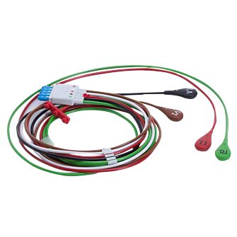 Philips - 5 lead Shielded Limb Snap (AAMI) Lead Set