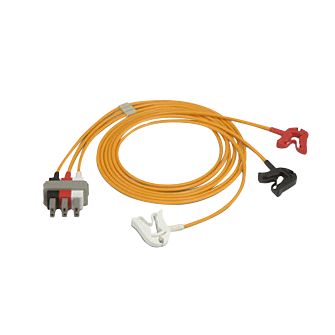 Philips - OR 3 lead set grabbers safety AAMI orange wires Lead Set ...