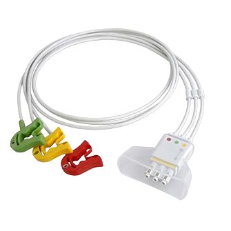 Philips - 3 lead set Grabber IEC IEC Telemetry Lead Set