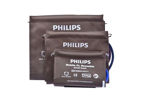 Philips - Mobile CL Reusable Large Adult Cuff Large Adult Cuff