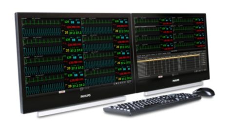Efficia CMS200 central monitoring system| Philips