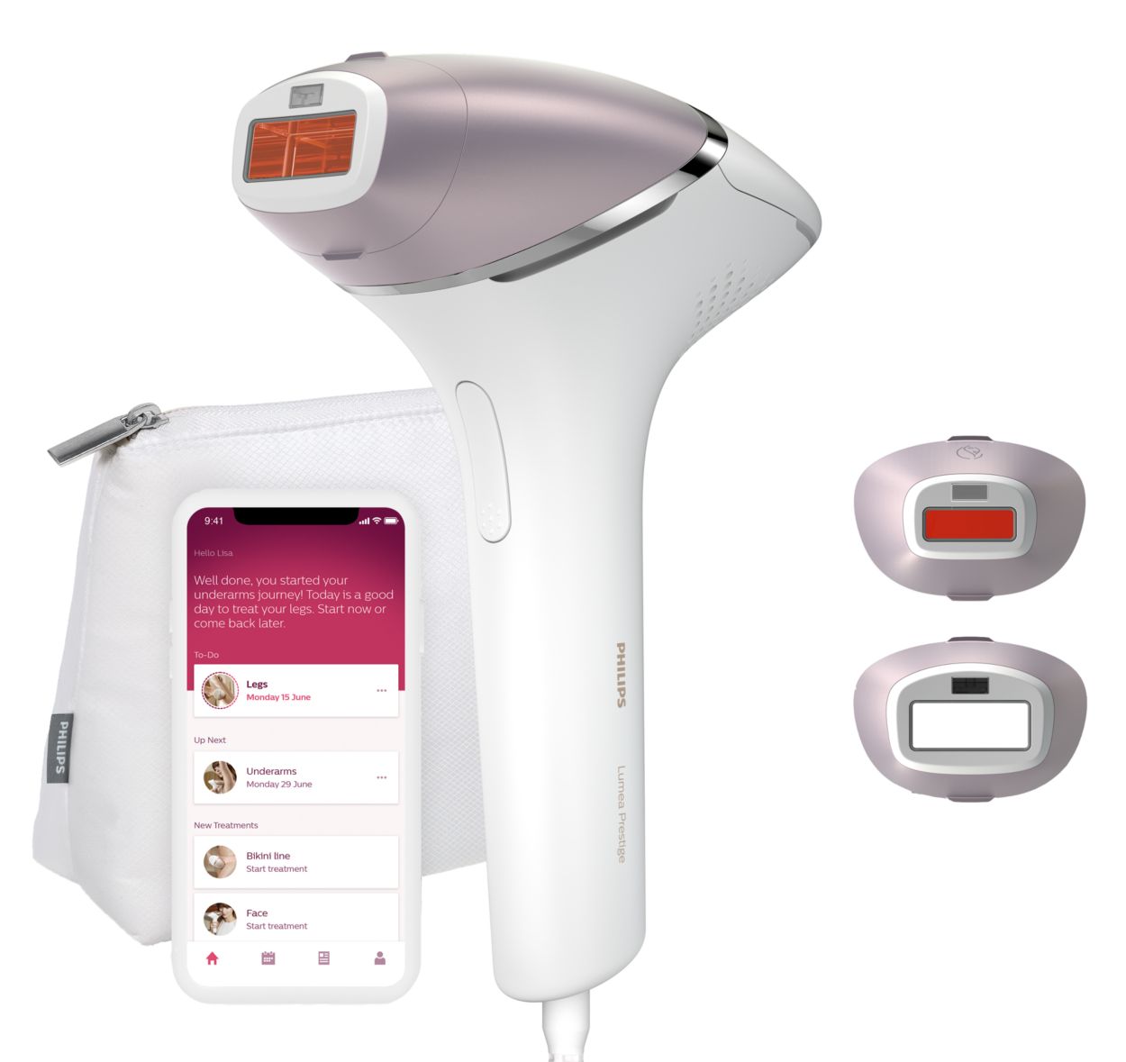 Lumea IPL 8000 Series IPL Hair removal device with SenseIQ BRI944/00 ...