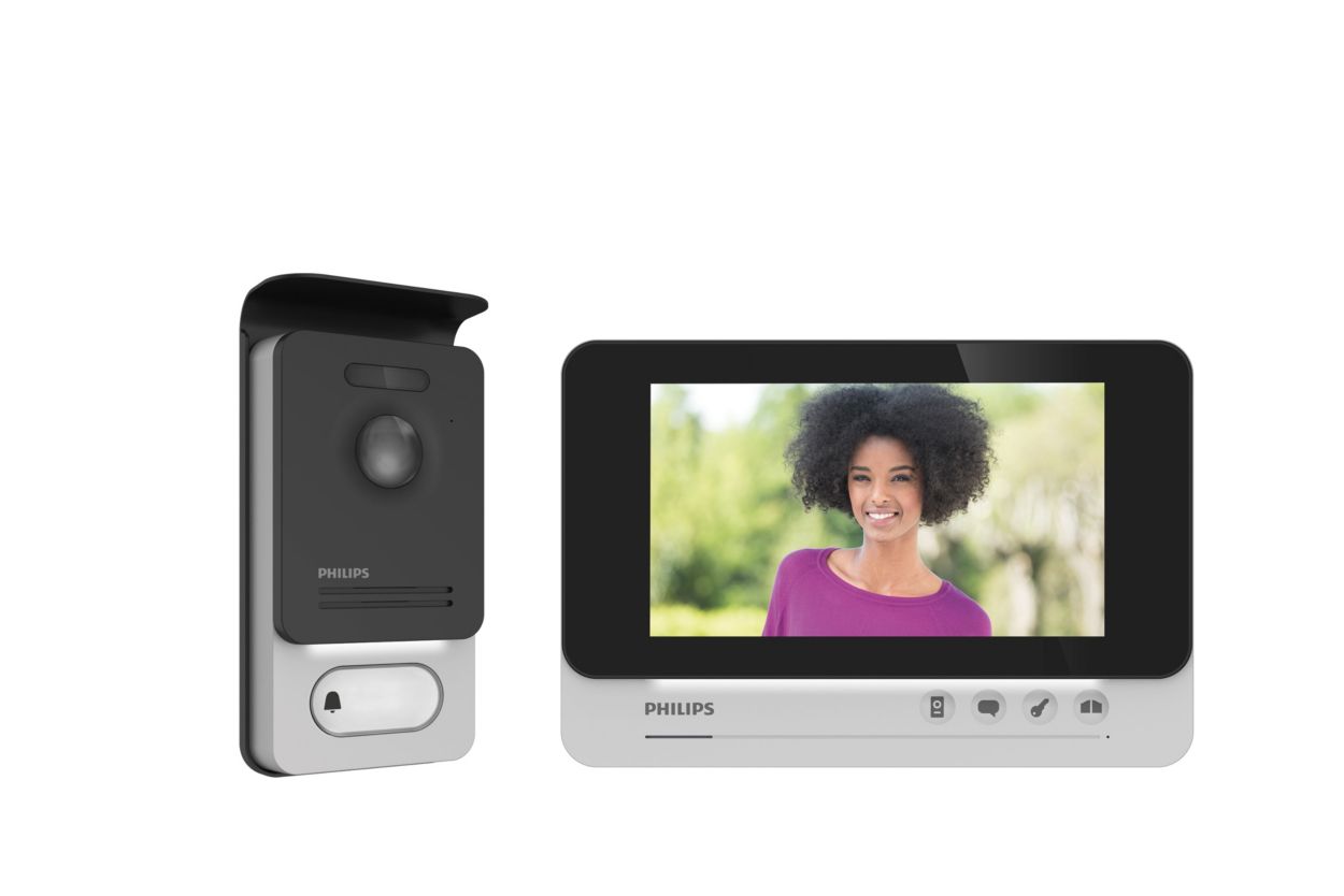 WelcomeEye Comfort Interphone vidéo DES9500VDP/10 | Philips
