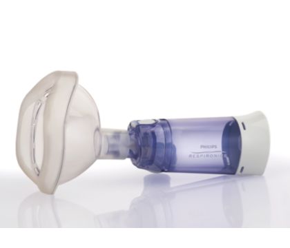 OptiChamber Diamond Valved Holding Chamber with Standard Mask HH1308/00 ...