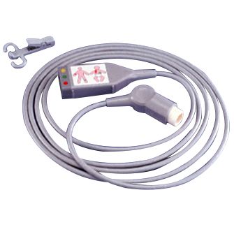 Philips - 3 lead ECG patient trunk cable IEC safety set Trunk Cable