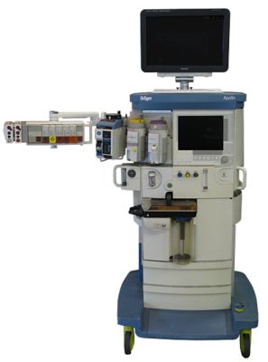Philips - IntelliVue MX800 Dräger Apollo Anesthesia Machine