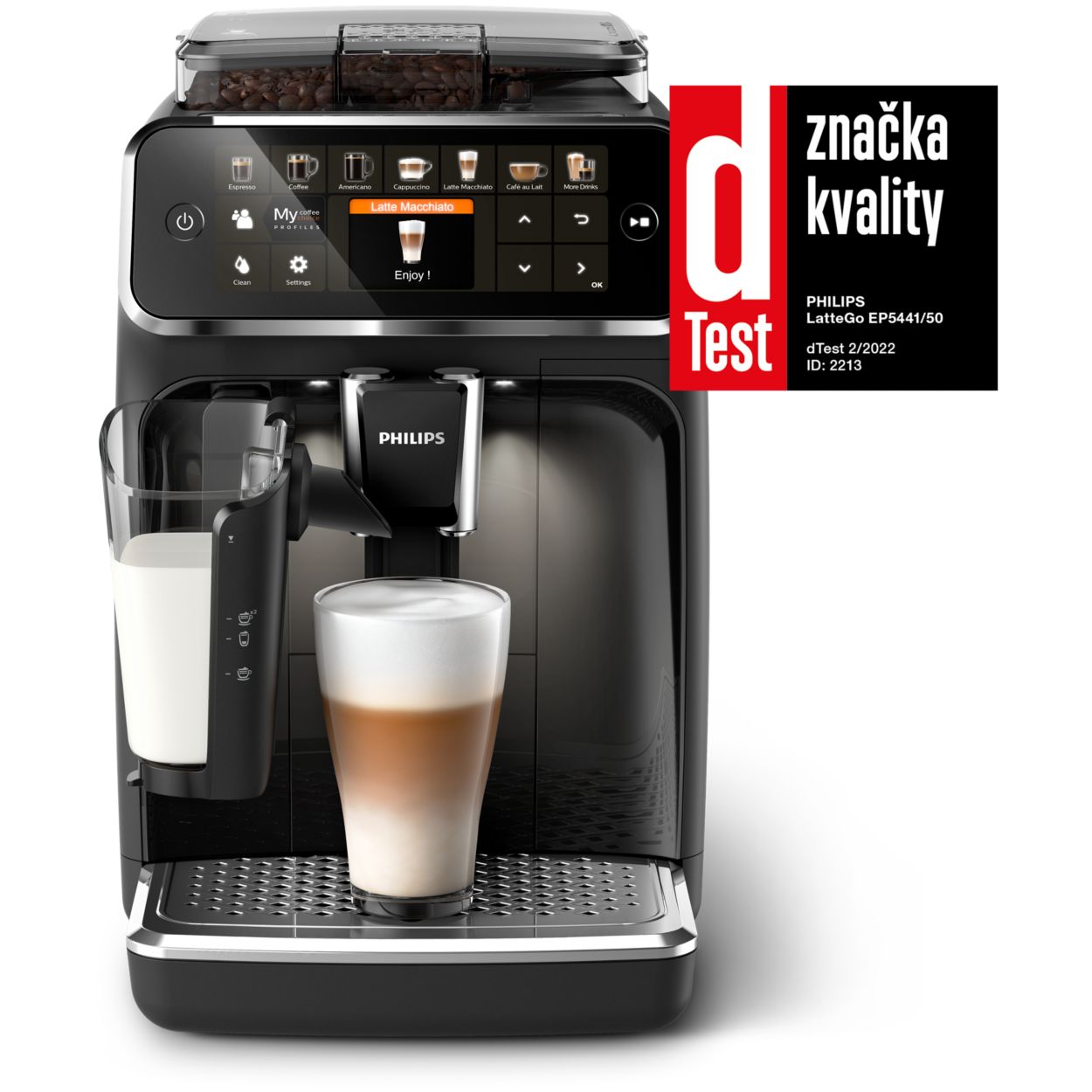 Philips Series 5400 LatteGo Plně automatický kávovar EP5441/50 | Philips