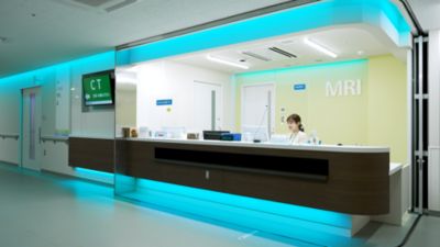 Creating a calming MRI environment - Philips
