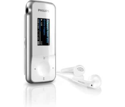 GoGEAR MP3 player SA1MXX04WS/37 | Philips
