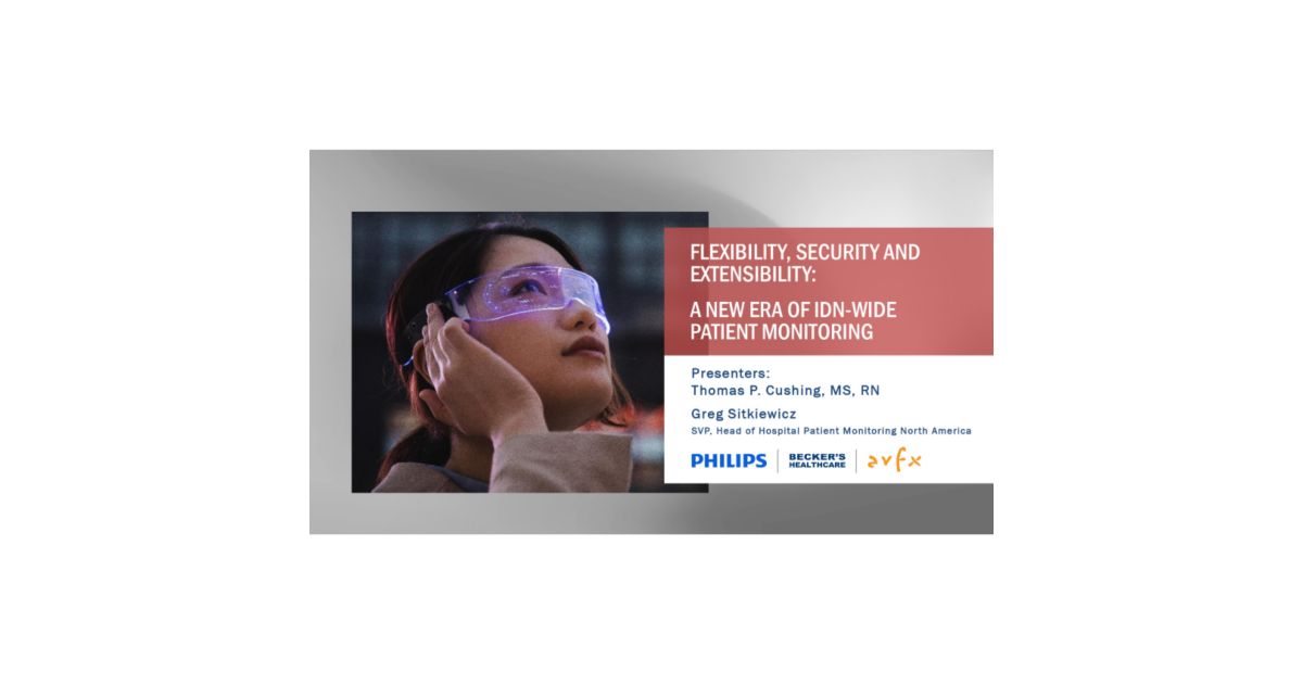 A new era of patient monitoring - Philips