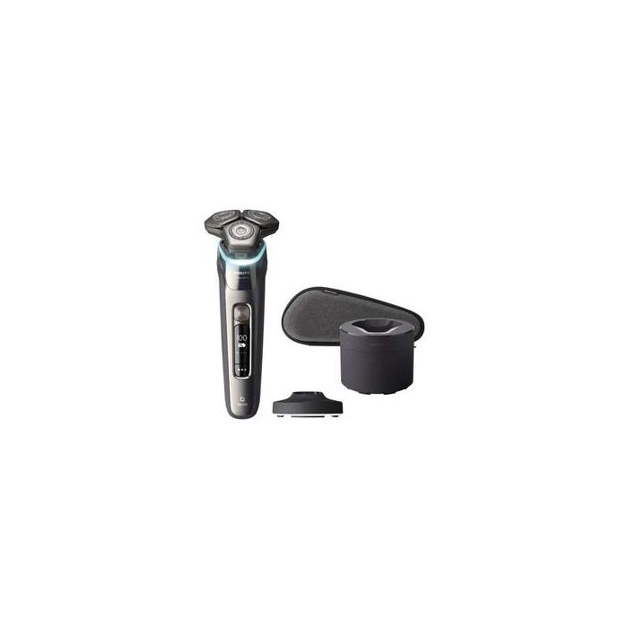 Shaver series 9000 配備 SkinIQ 智能感溫調控技術的乾濕兩用電鬚刨 S9987/54 | Philips