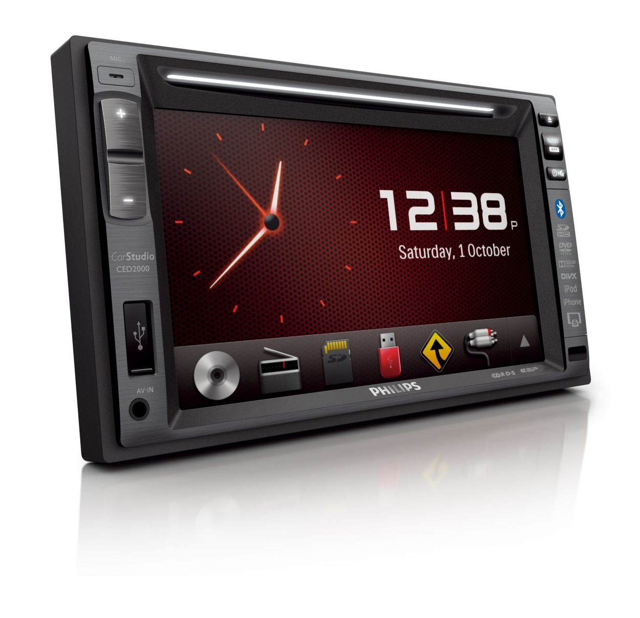 CED2000 Car audio video system CED2000/98 | Philips