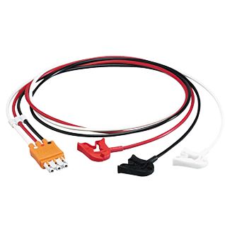 Philips - 3 lead set Grabber AAMI OR lead set, orange-colored head