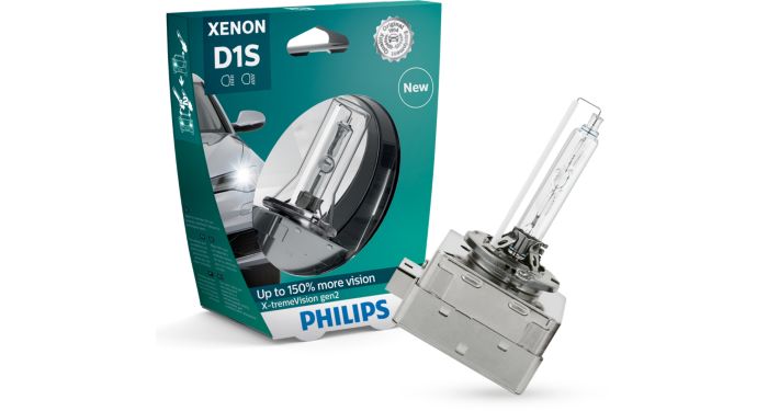 Philips X-tremeVision D2S Philips D2S Xenon Headlight Bulb X ...