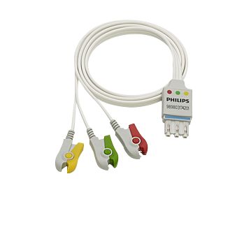 Philips - 3-Lead disposable, IEC Lead Set