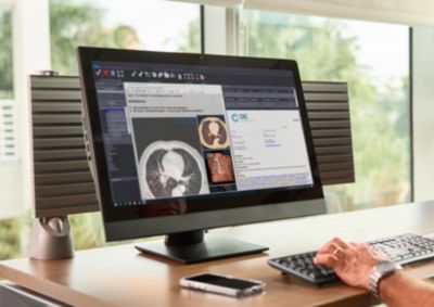 PACS reading and reporting workspace - Philips
