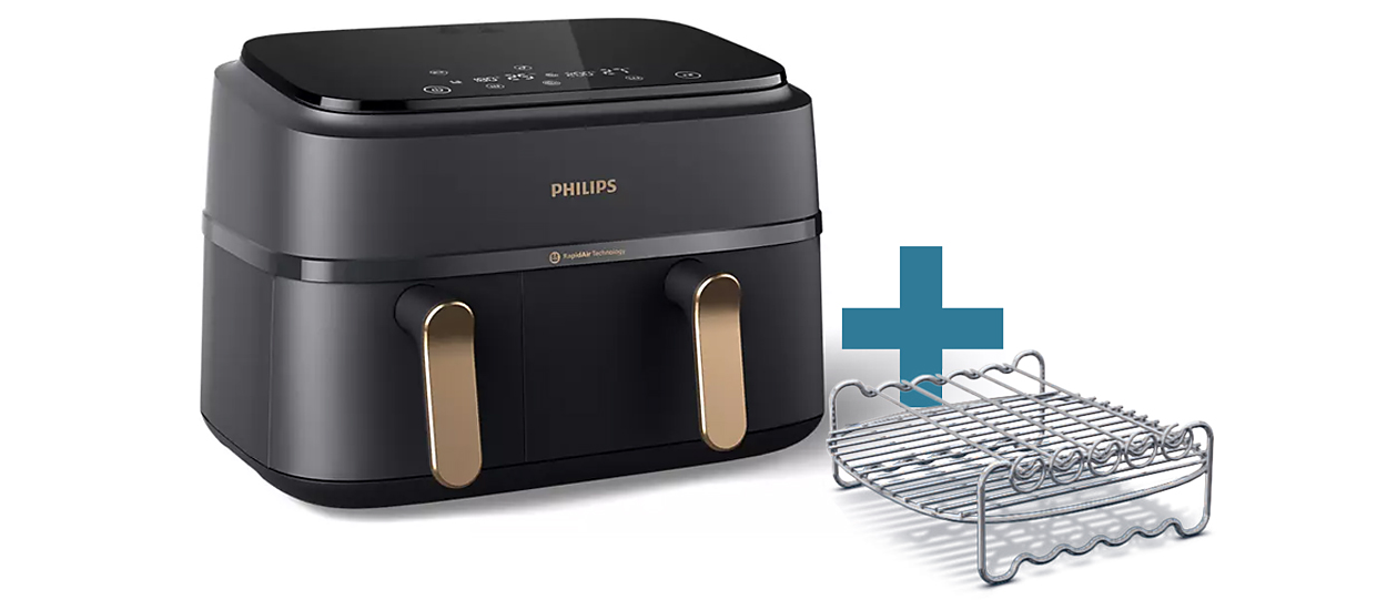 3000 Series Philips Airfryer Dual Basket NA352/04 | Philips 3000 Series Philips Airfryer Dual Basket NA352/04 | Philips