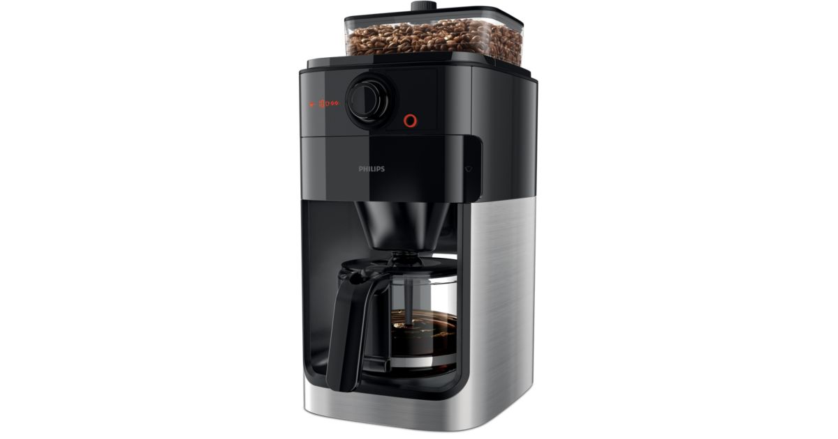 Grind & Brew Cafetera con filtro antigoteo, 1,2 L. HD7767/00 | Philips