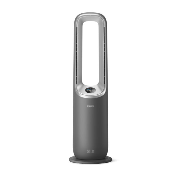 Air purifier with fan and heater store